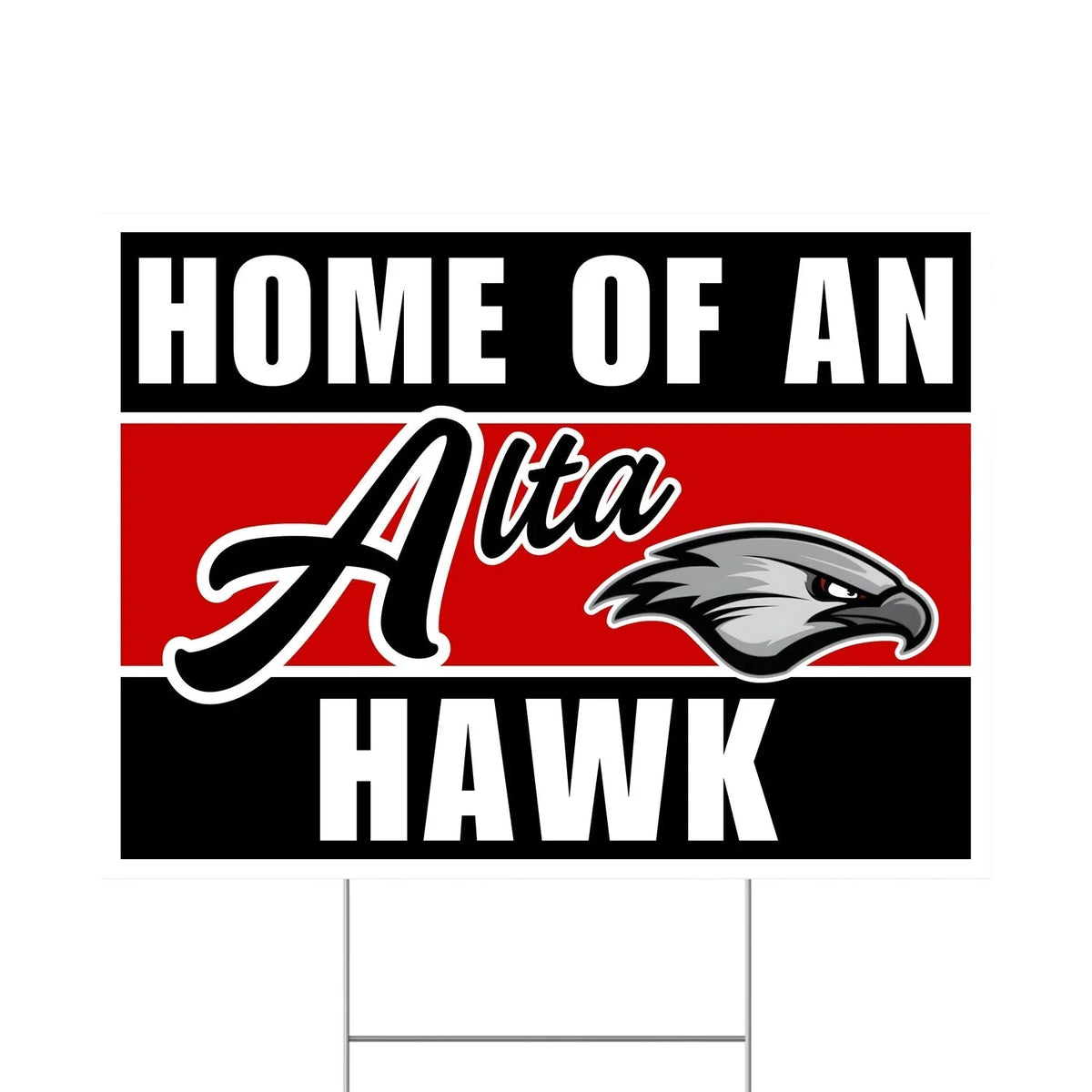 Alta High School Spirit Yard Sign 24" x 18" | 1 ct - Zurchers