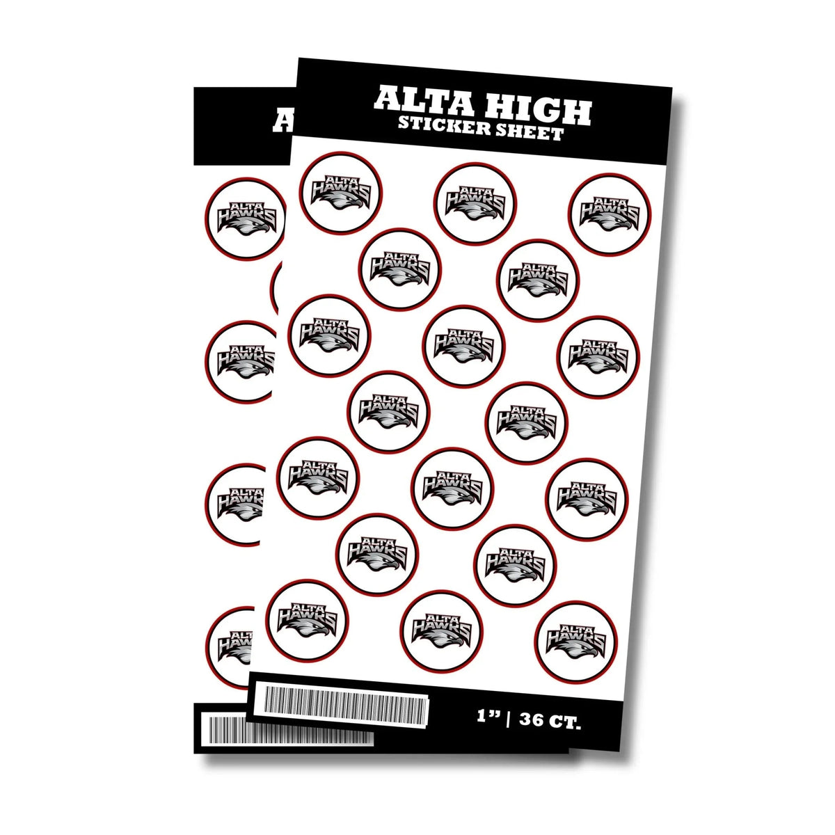 Alta High School Sticker Seal 1" | 36 ct - Zurchers