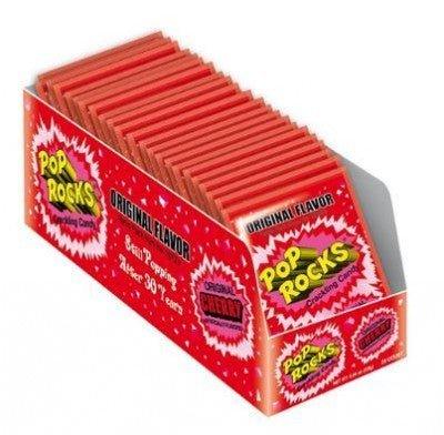 Pop Rocks Cherry Popping Candy .33oz | 24 ct - Zurchers