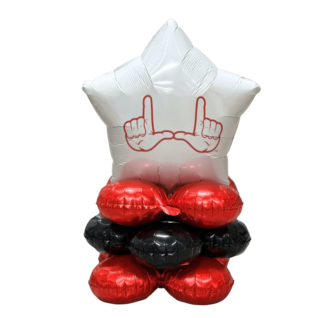 Utah Utes "U" Hand Sign Air-Filled Mini Bouquet | 1 ct — Zurchers